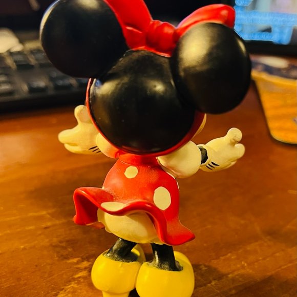 Disney | Art | Disney Minimouse Mini Ceramic Figurine | Poshmark